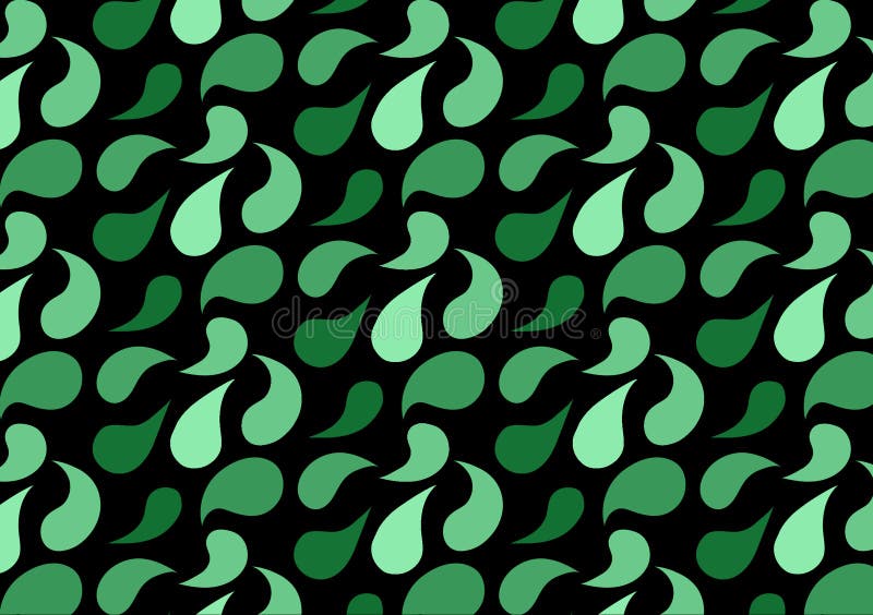 Tear Drop Pattern Background Wallpaper Design Stock Illustration ...