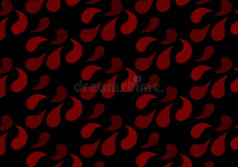 Tear Drop Pattern Background Wallpaper Design Stock Illustration ...