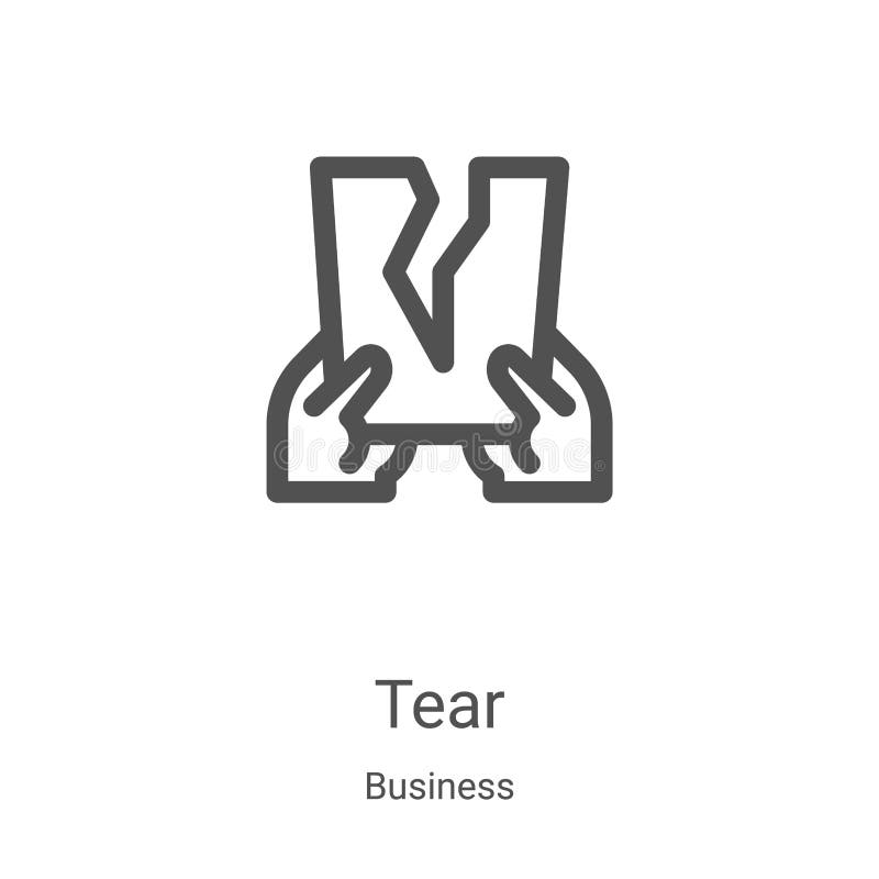 Tear eye vector icon stock vector. Illustration of pain - 88326254