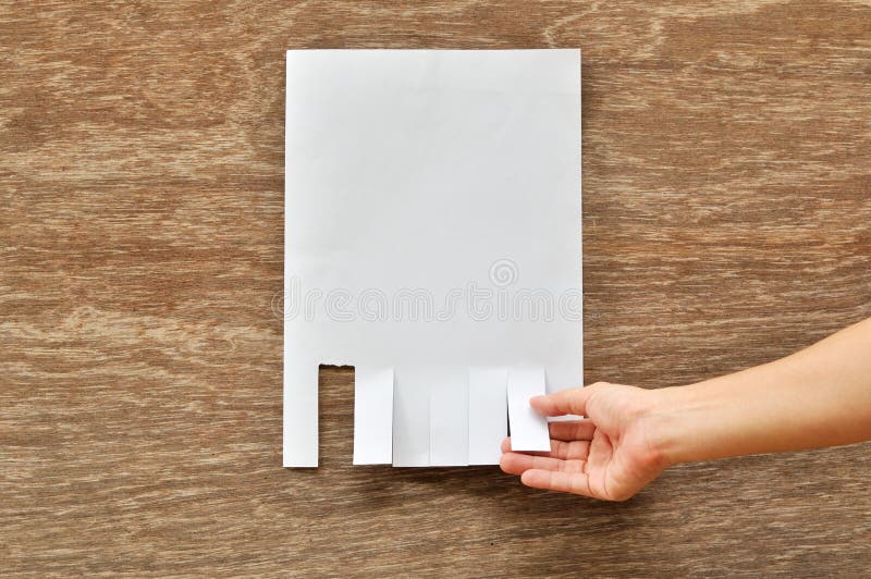 265 Tear Paper Empty Advertising Notice Stock Photos - Free & Royalty ...