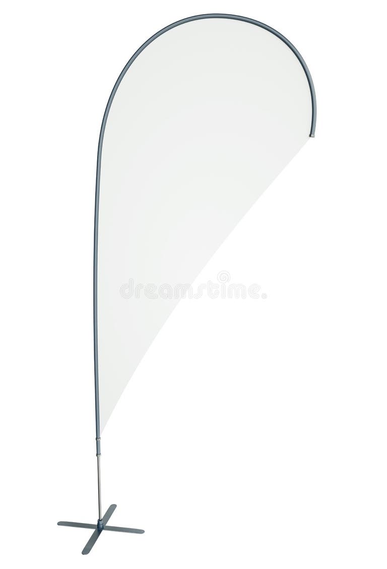 Blank Teardrop Flying Banner Stock Illustrations – 31 Blank Teardrop ...