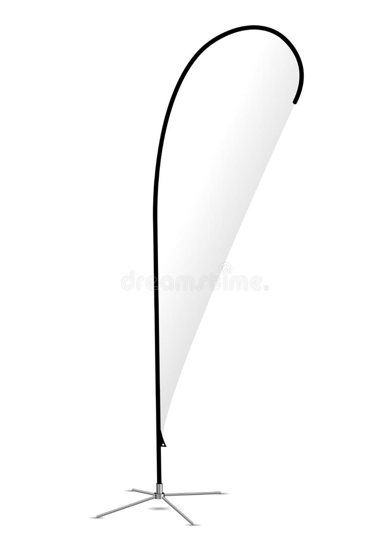 Blank Teardrop Banner Stock Illustrations – 378 Blank Teardrop Banner ...