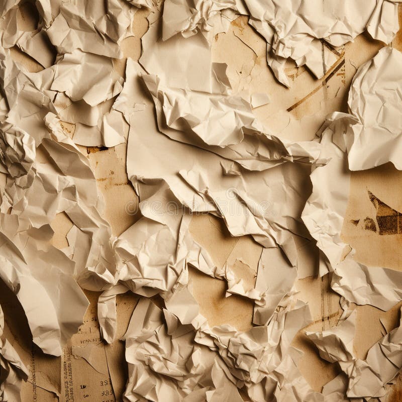 Torn Paper Mosaic of a City Skyline Stock Illustration - Illustration ...