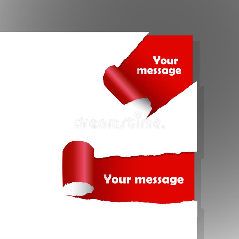 Teared Paper Vector Stock Illustrations – 3,117 Teared Paper Vector ...