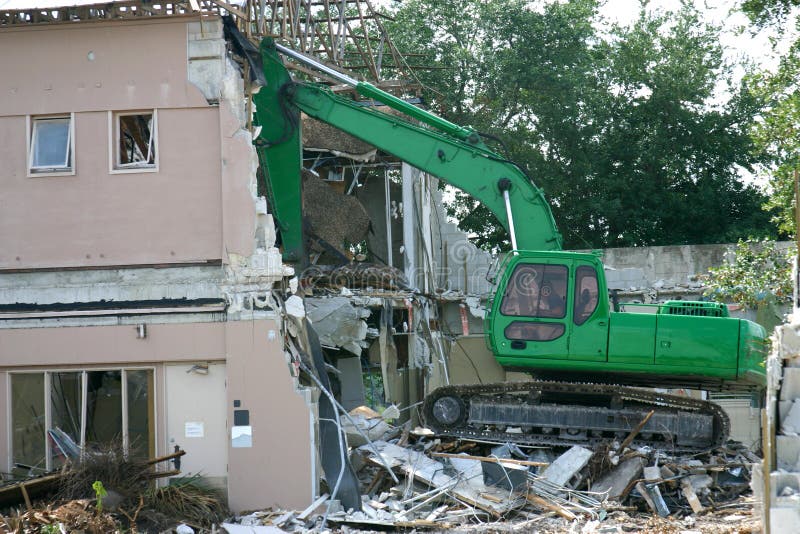 Tearing Down The House Stock Photography - Image: 5622862
