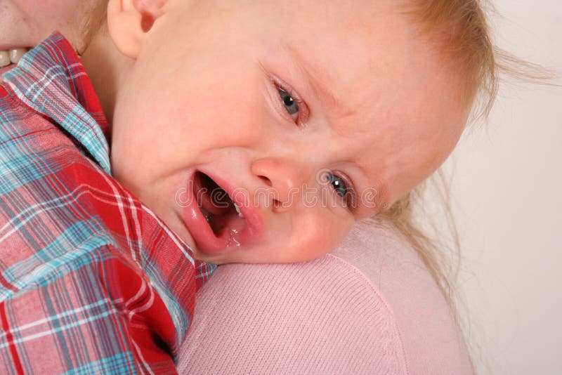 Crying child stock image. Image of eyes, face, child, closeup - 5557083