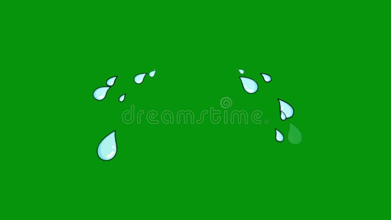 Tears High Resolution Video Green Screen Background Stock Video - Video ...