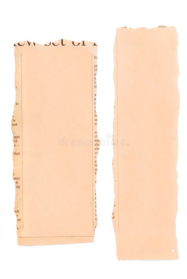 Newspaper Tears stock image. Image of tears, paper, torn - 6530163