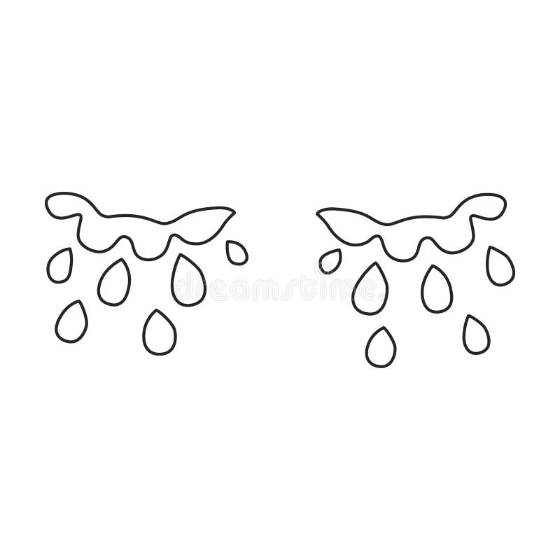 Outline Tears Stock Illustrations – 1,166 Outline Tears Stock ...