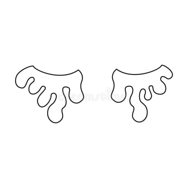Outline Tears Stock Illustrations – 1,166 Outline Tears Stock ...