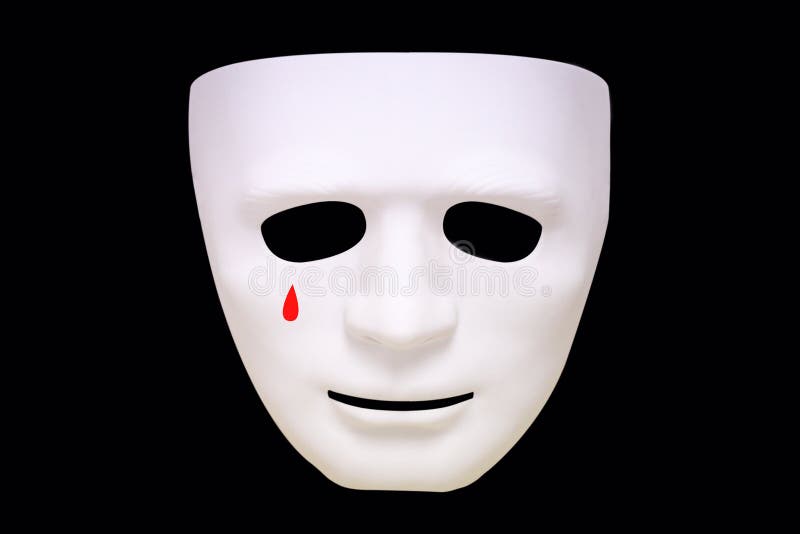 Tears on the white mask stock photo. Image of opera, venetian - 80109314