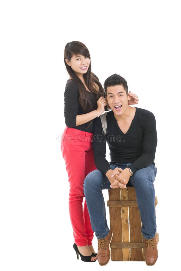 Teasing stock photo. Image of flirty, loser, naughty - 27686936