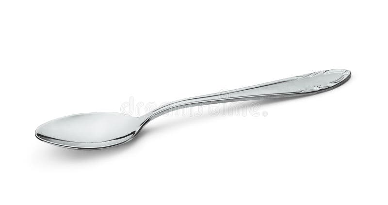 Teaspoon stock image. Image of spoon, small, plain, isolated - 13487933