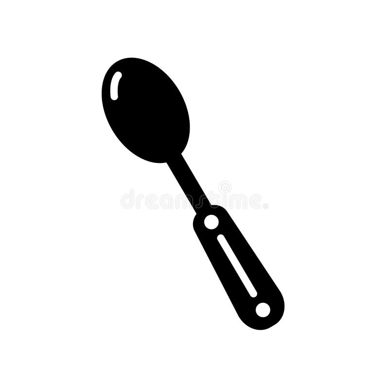 Teaspoon Icon. Trendy Teaspoon Logo Concept on White Background Stock ...