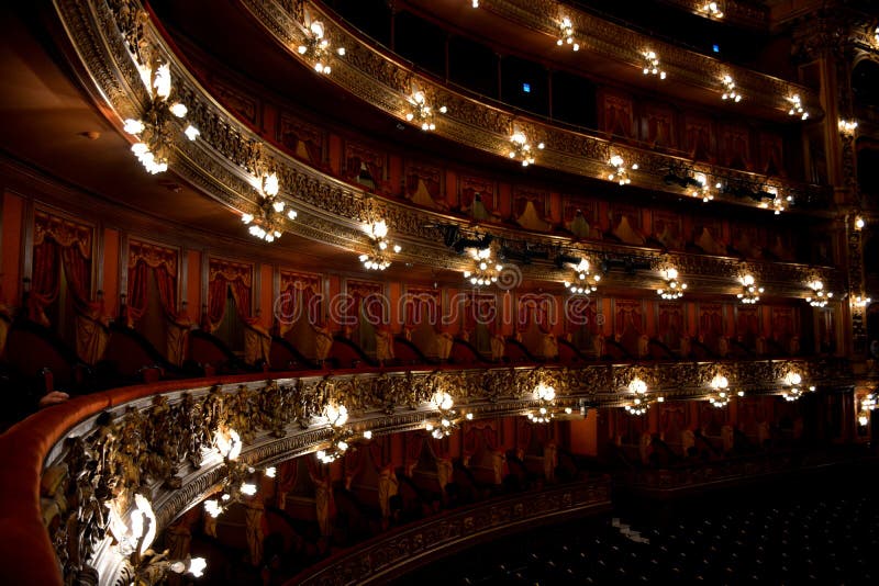 Colon Theatre Buenos Aires stock image. Image of south - 37169517
