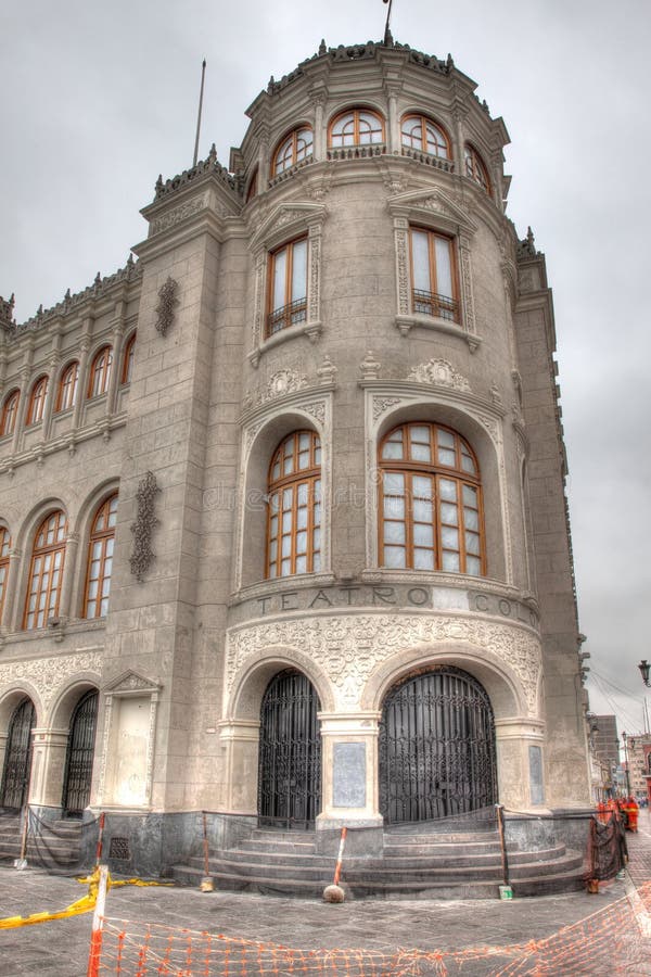 Teatro Colon in Downtown Lima Stock Image - Image of building, teatro ...
