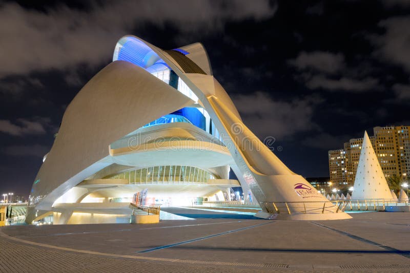 Teatro Dell'opera a Valencia, Spagna Fotografia Editoriale - Immagine ...
