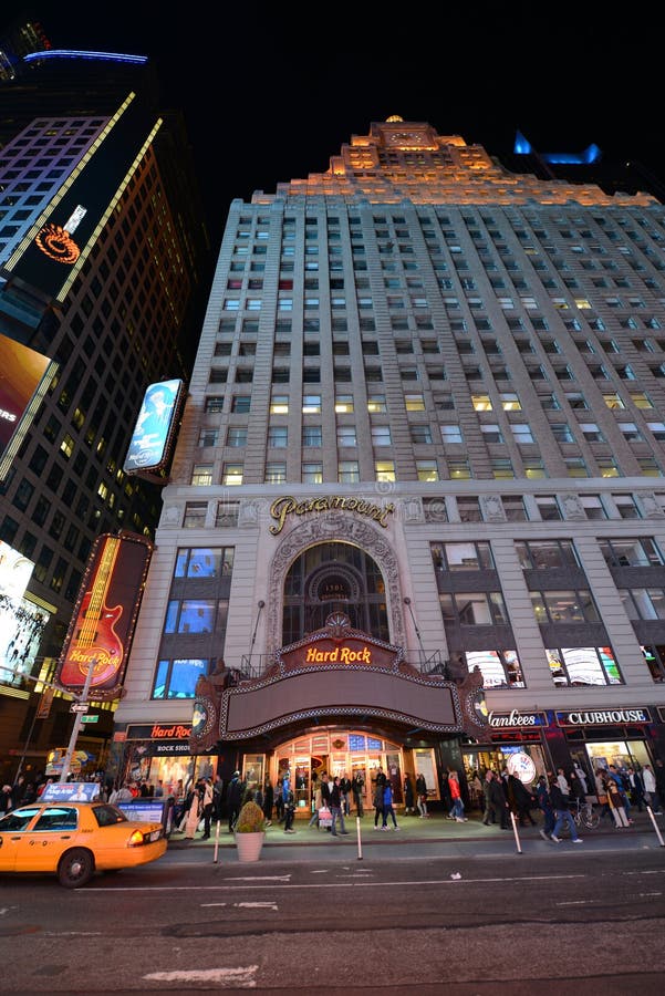 Teatro Di Paramount, Times Square, Manhattan, NYC Fotografia Editoriale ...