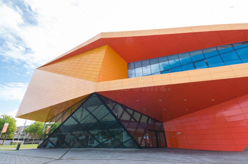 Teatro moderno foto de archivo editorial. Imagen de holandés - 36155898