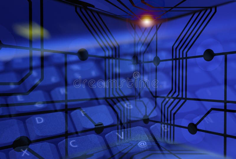 Tech background stock image. Image of high, computer, tech - 1578391