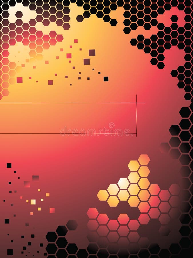 Abstract Technology Background Stock Illustration - Illustration of ...