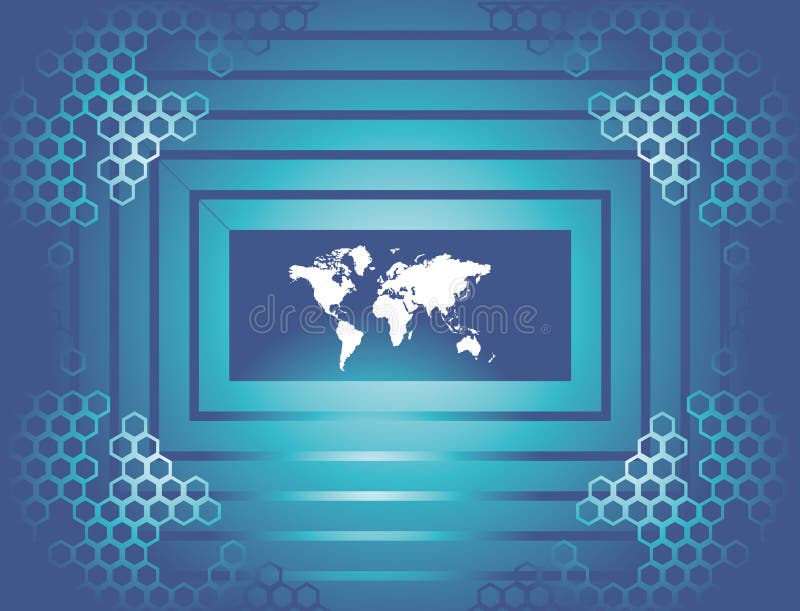 Tech background stock vector. Illustration of draw, element - 21447563