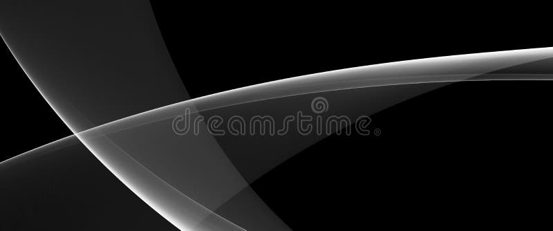 Tech Background with Abstract Black and White Wave Line Stock ...