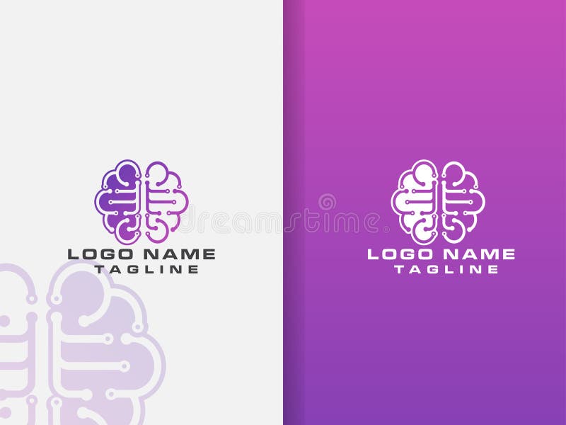 Tech Brain. Brain Logo Design. Brain Idea. Science.Modern. Health ...