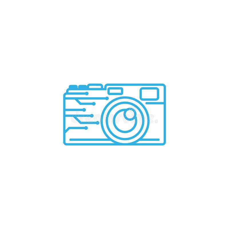 Tech Camera Logo Design Vector Template, Camera Photography Logo ...
