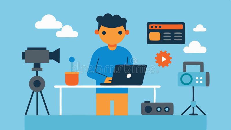 Tech Check a Host Troubleshooting Their Audio Equipment or Adjusting ...