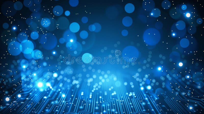 Tech Circuitry Background Showcasing Electronic Computer Hardware ...