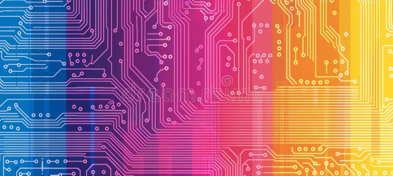 Tech Circuitry of Electronic Computer Hardware on a Detailed Circuit ...