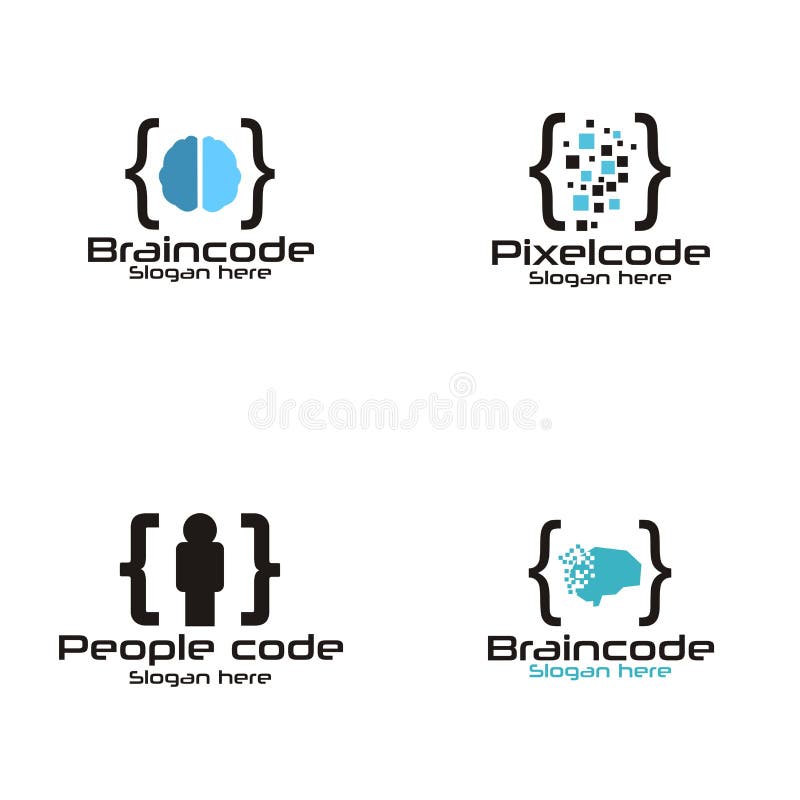 Tech code logo stock vector. Illustration of creative - 124933418