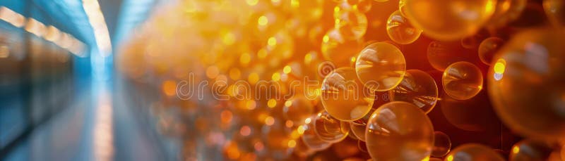 Tech Company Hallway Decorated with Graphic Installations Innovative ...