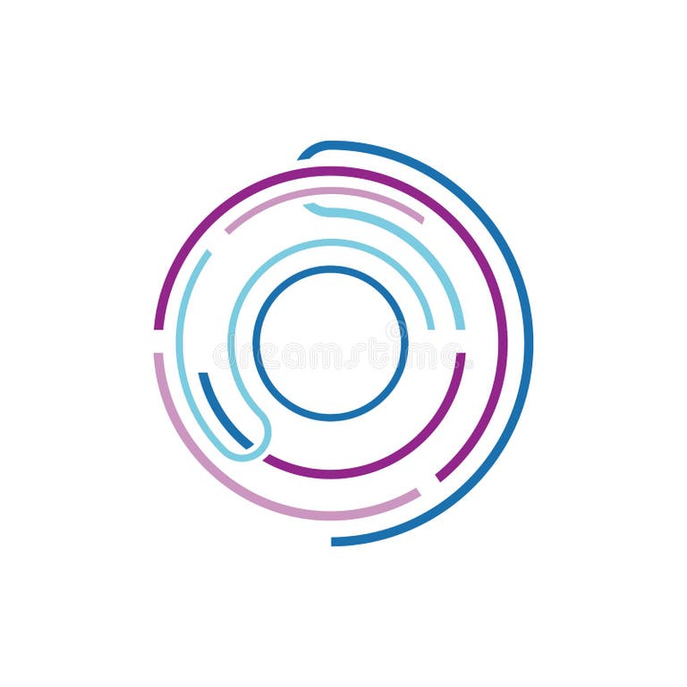 Tech Concept for Digital Technology Solutions Logo Designs Vector ...