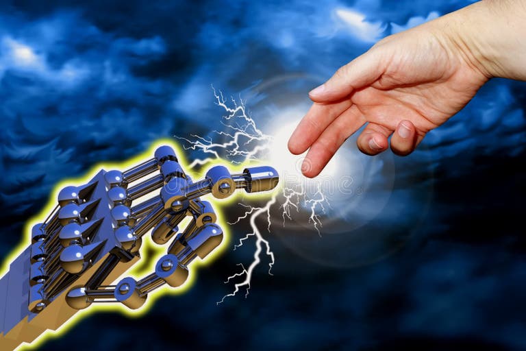 Tech_Create stock illustration. Illustration of intelligence - 250334