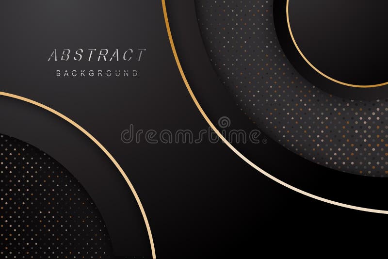 Tech Dark Abstract Design Background Stock Illustration - Illustration ...