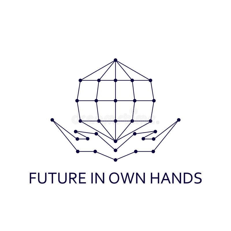 Tech Design with Future Network Stock Vector - Illustration of network ...