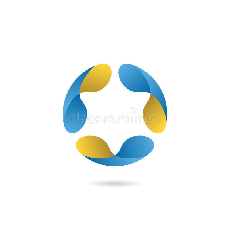 Sphere Logo Circle Wave Icon Stock Vector - Illustration of graphic ...