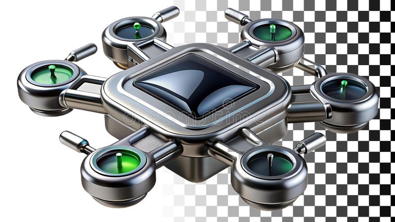 Tech Drone Structure, Futuristic Device for Innovation, Technology and ...