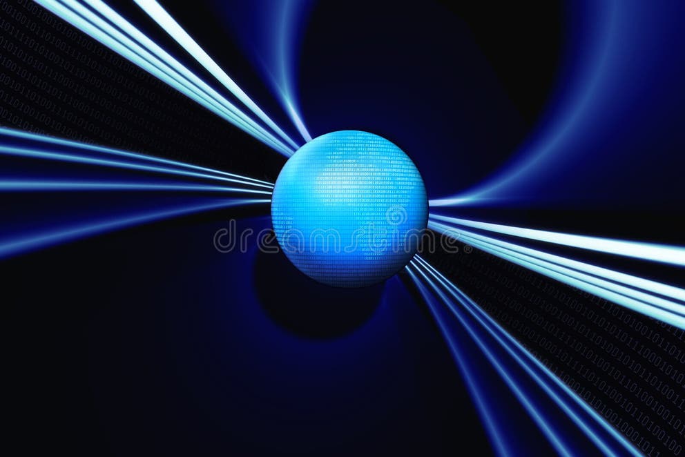 Tech earth wallpaper stock illustration. Illustration of globe - 5566508