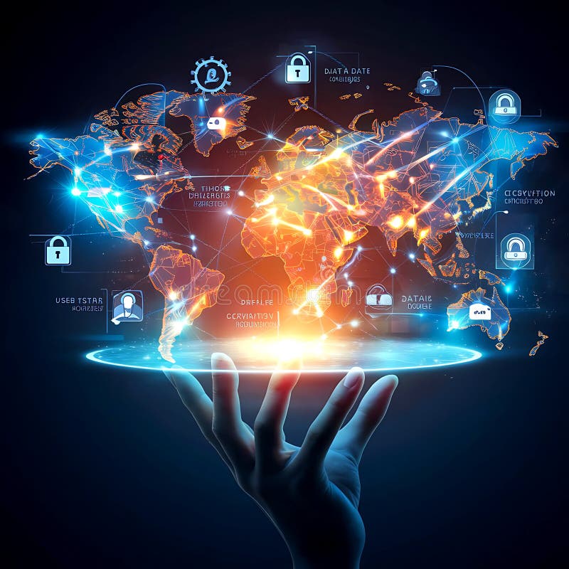 Tech-Empowered Humanity: Bridging Digital and Physical Worlds. Stock ... Tech-Empowered Humanity: Bridging Digital and Physical Worlds. Stock ...