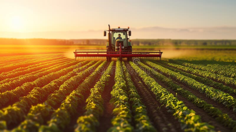 Tech-enhanced Tractor Efficiently Fertilizing Expansive Agricultural ...