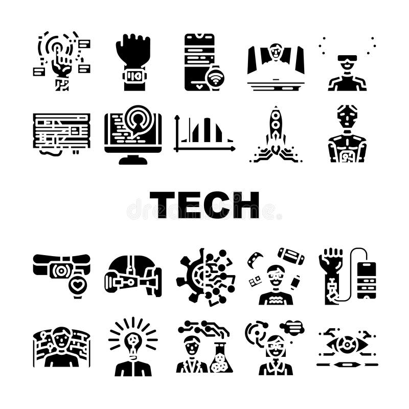 Tech Pictogram Stock Illustrations – 24,176 Tech Pictogram Stock ...