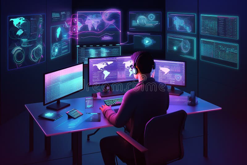 Tech Evolution: Futuristic Glimpses into Digital Innovations Stock ...