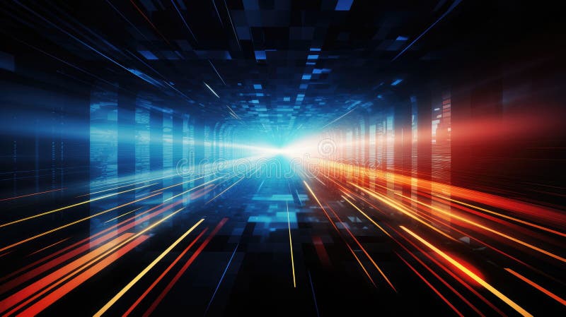 Tech Evolution Unveiled: Abstract Background for Business Development ...