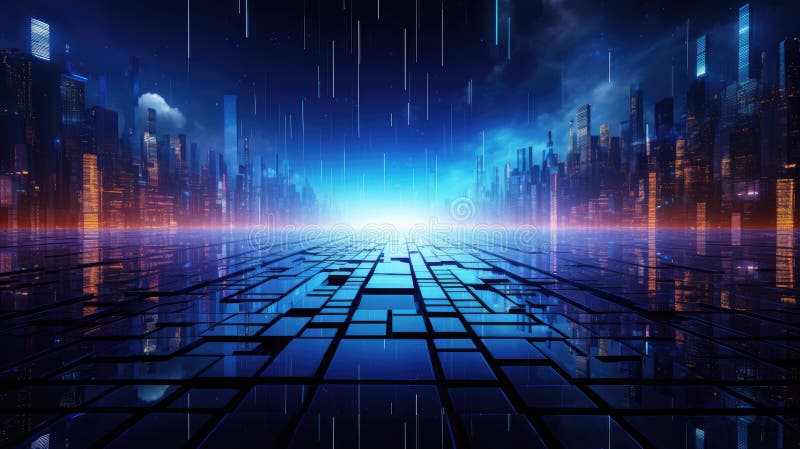 Tech Evolution Unveiled: Abstract Background for Business Development ...