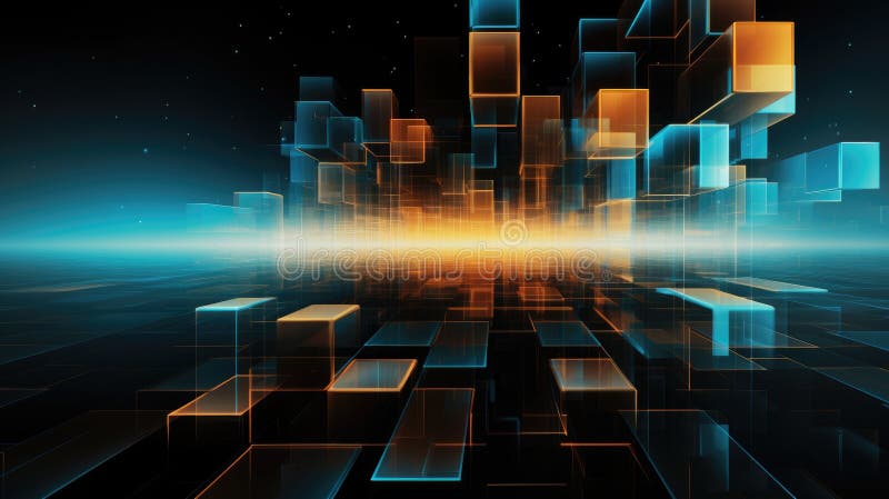 Tech Evolution Unveiled: Abstract Background for Business Development ...