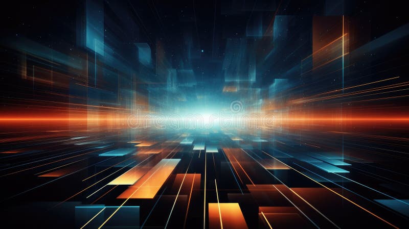 Tech Evolution Unveiled: Abstract Background for Business Development ...