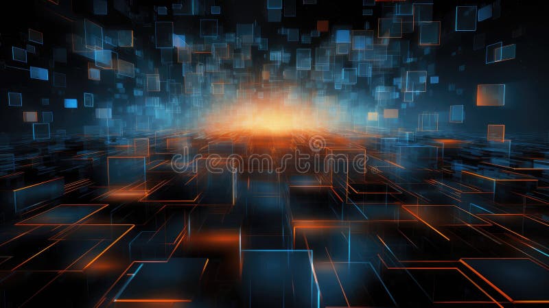 Tech Evolution Unveiled: Abstract Background for Business Development ...